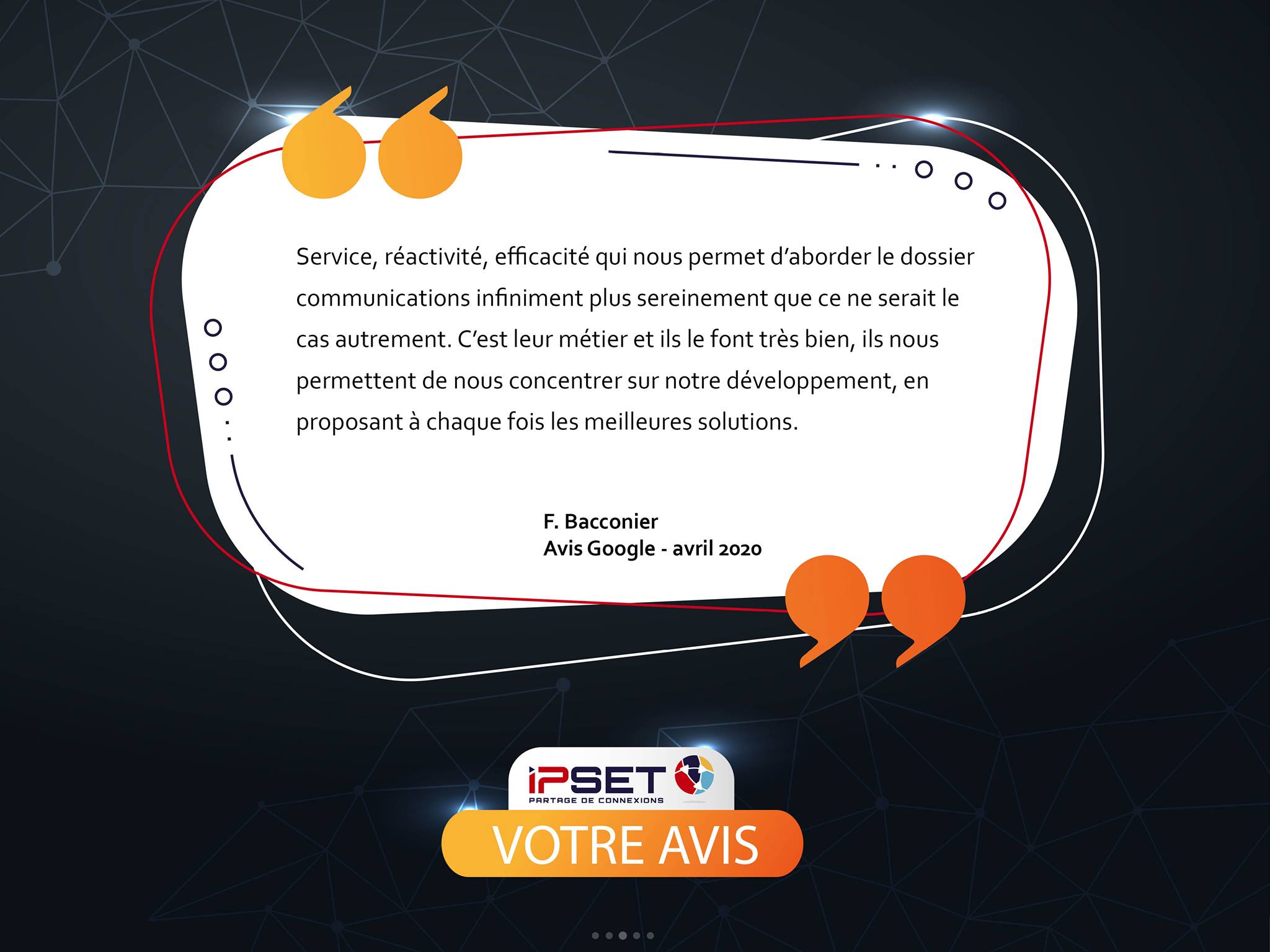 Votre avis compte pour nous ! - IPSET